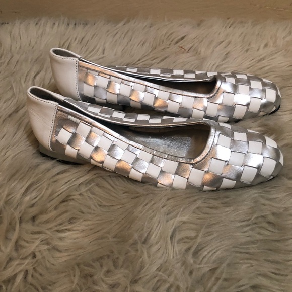 Sebastino | Shoes | Retro Sebastino Basket Weave Leather Shoes | Poshmark